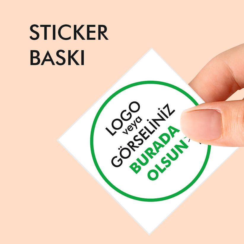 Kuşe Etiket & Stickerlar | Az ve Çok Üretim - www.onaylabastir.com