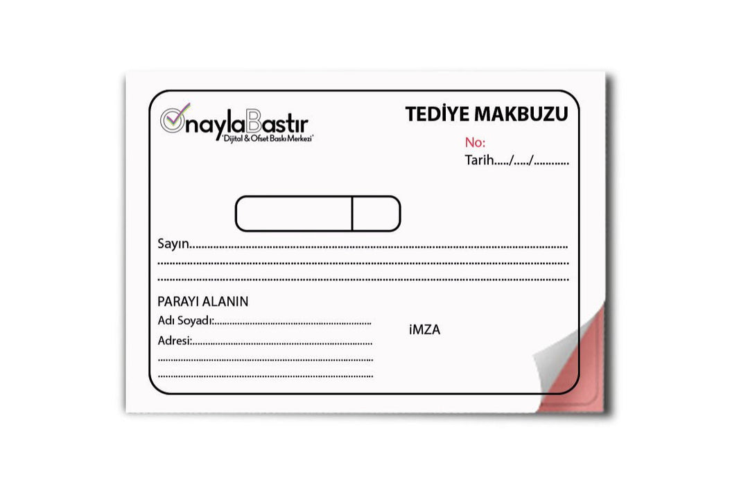 Form- Makbuz | Fatura, İrsaliye ve Makbuz Çeşitleri – onaylabastir